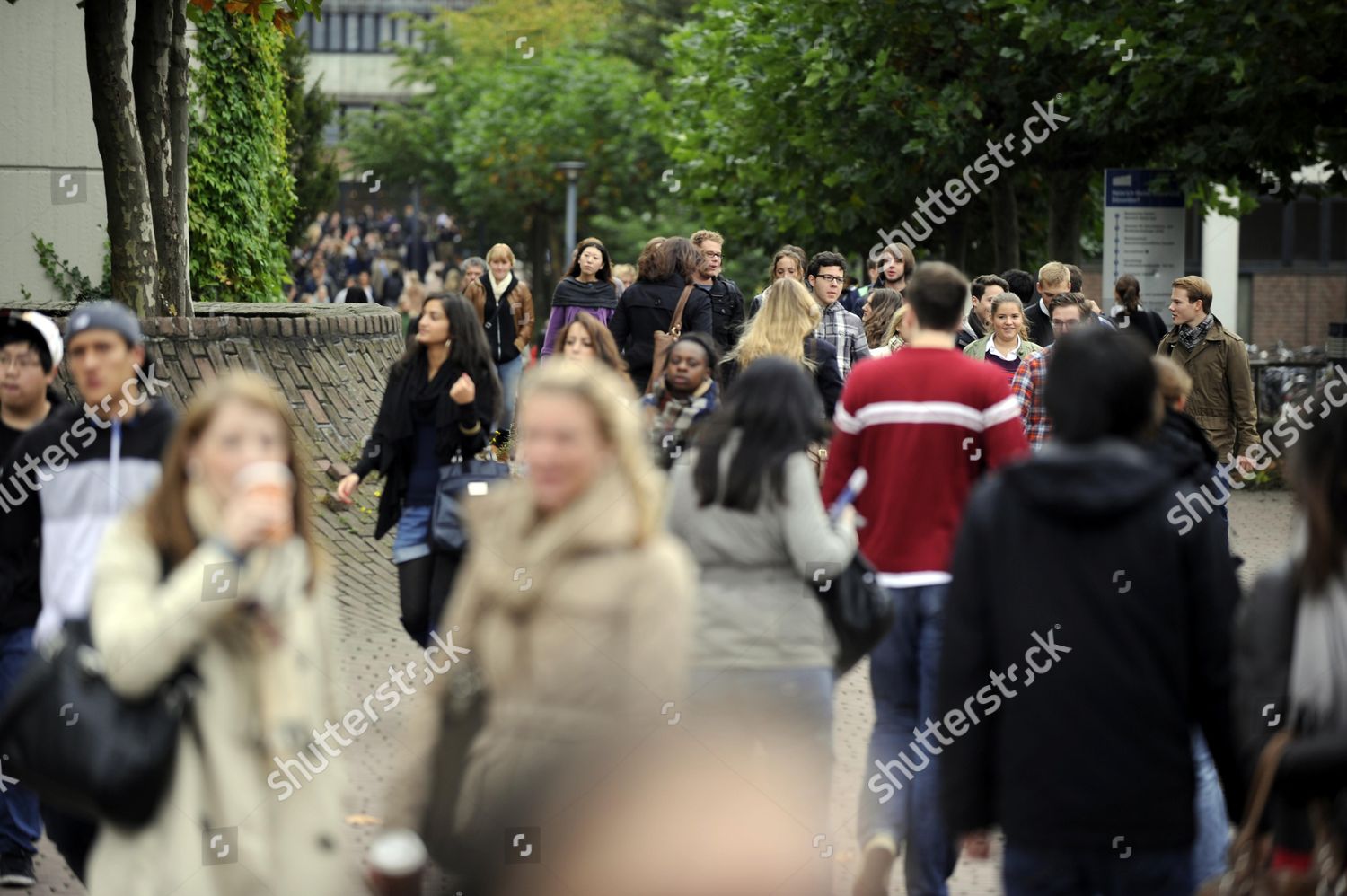 Start University Freshers Week Welcoming New Editorial Stock Photo ...