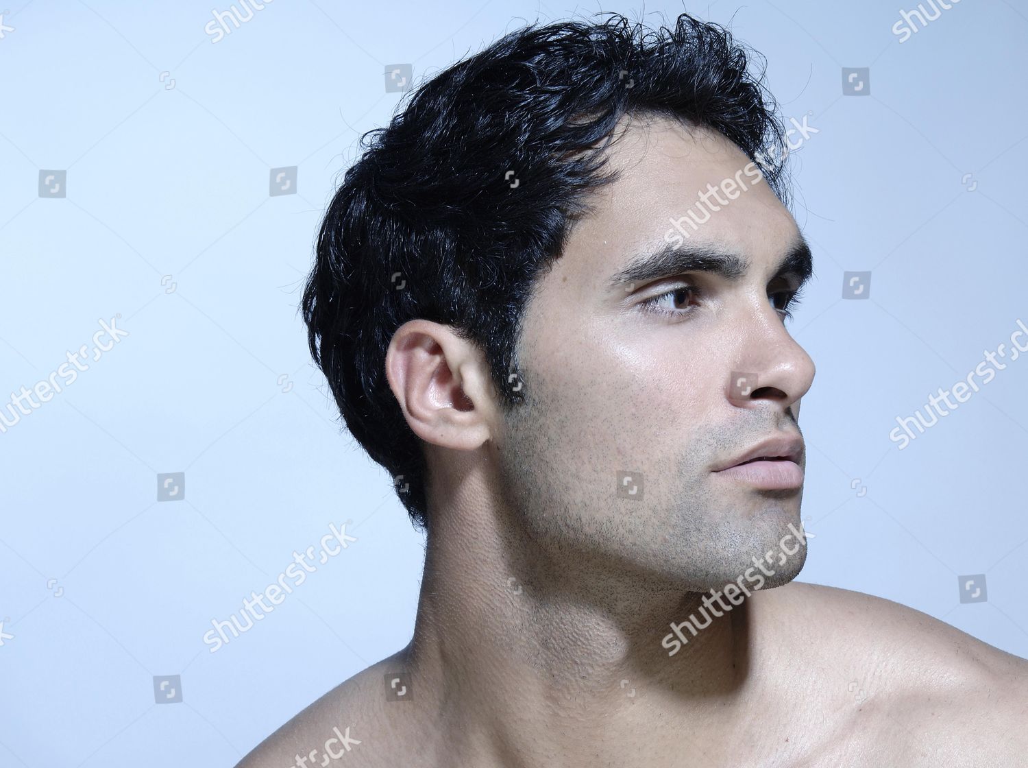 Model Released 21yearold Man Beauty Portrait Editorial Stock Photo ...