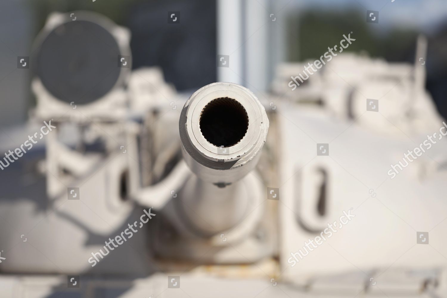 Looking Down Barrel Gun On Old Editorial Stock Photo - Stock Image ...