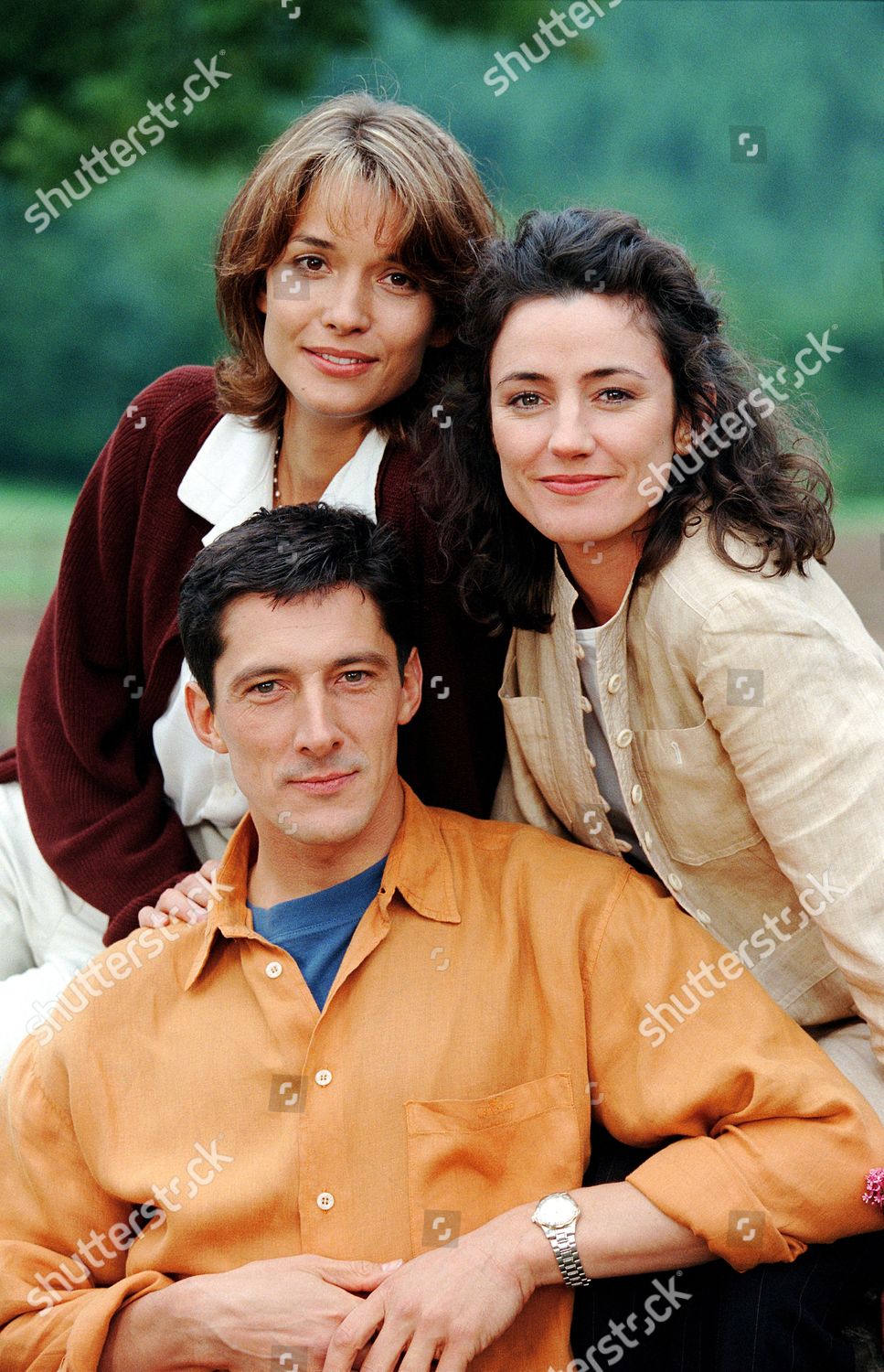 Simone Bendix back Peter Wingfield Orla Brady Editorial Stock Photo ...