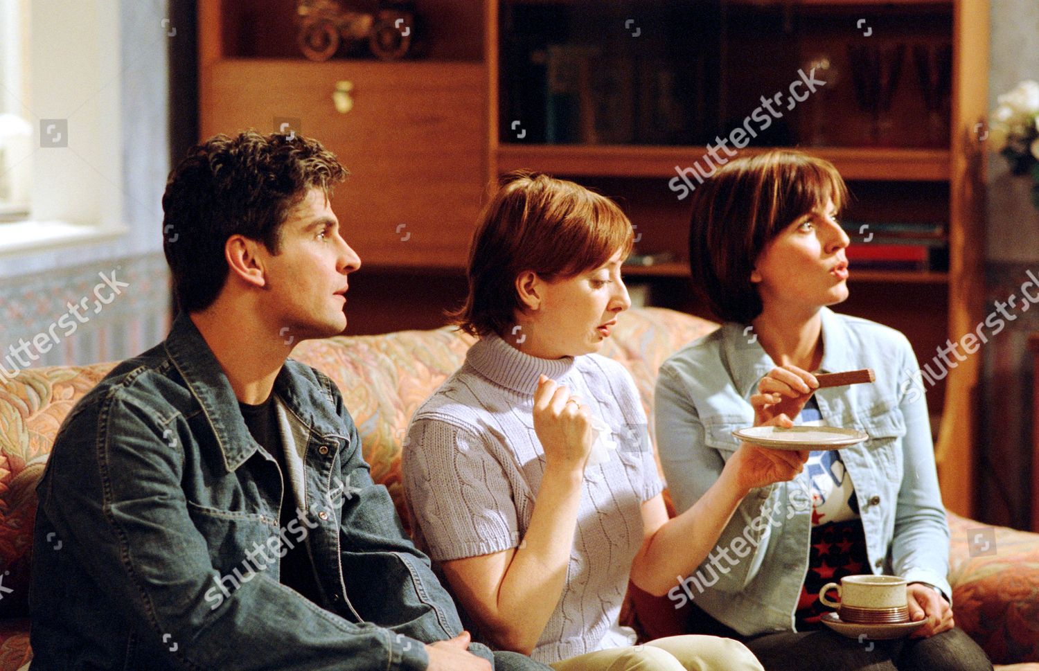 Davina Mccall Right Tristan Gemmill Elizabeth Editorial Stock Photo ...