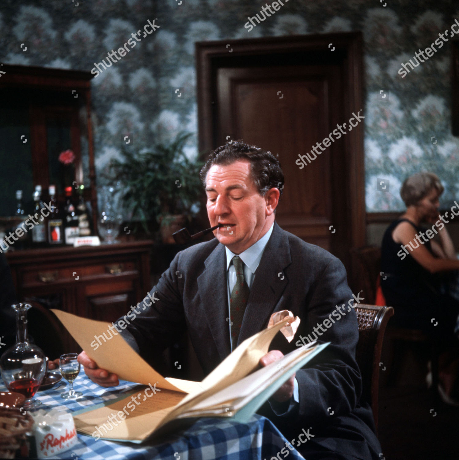 Rupert Davies Maigret Tv 1964 Editorial Stock Photo - Stock Image ...