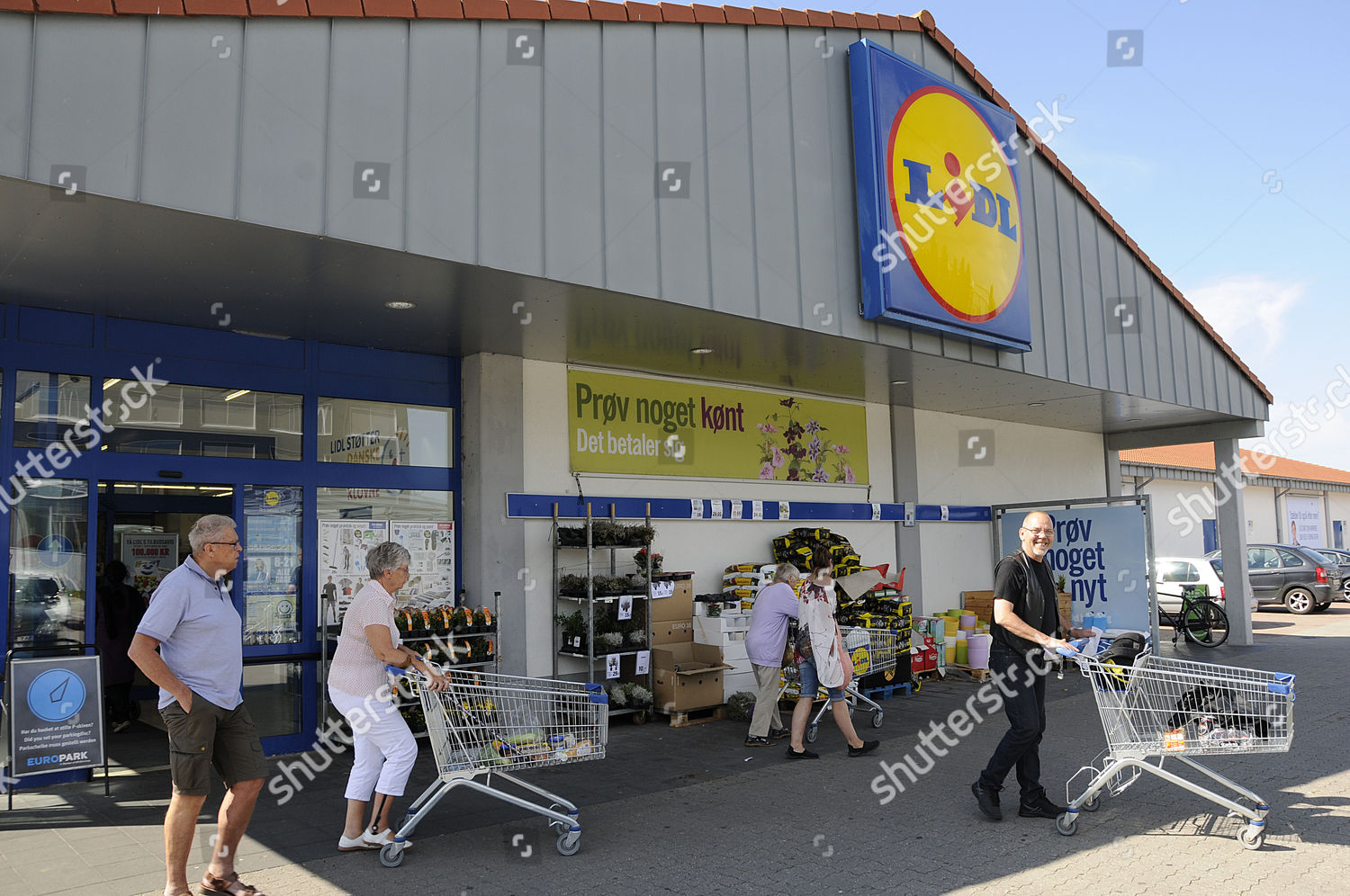 Lidl Supermarket Copenhagen Denmark Editorial Stock Photo - Stock Image ...