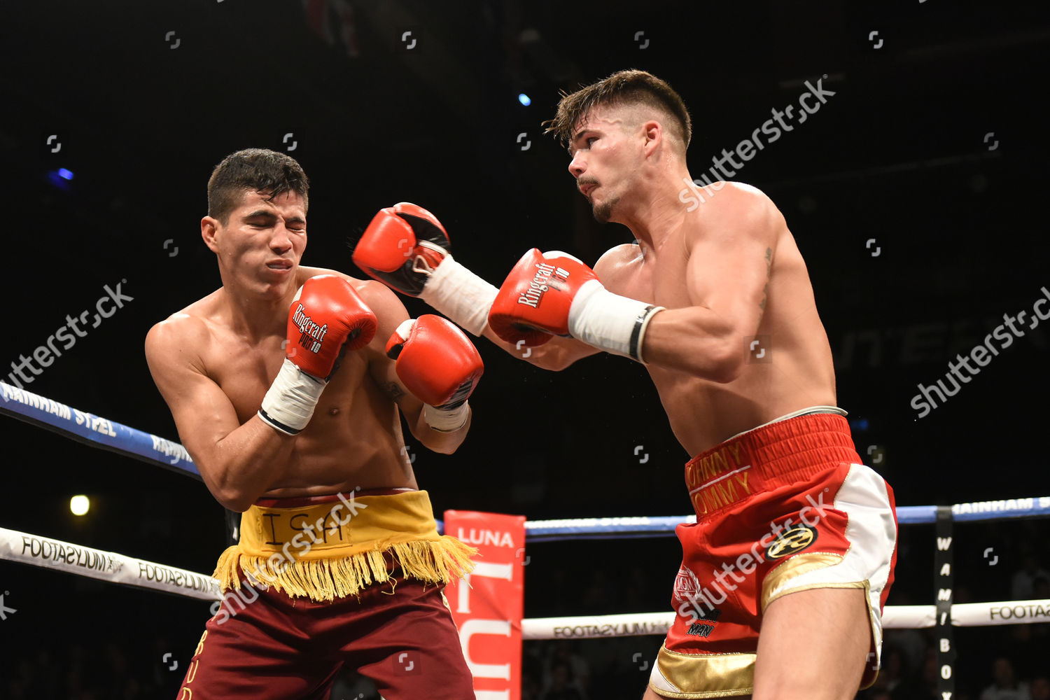 Johnny Coyle Redwhite Shorts Defeats Nelson Editorial Stock Photo ...