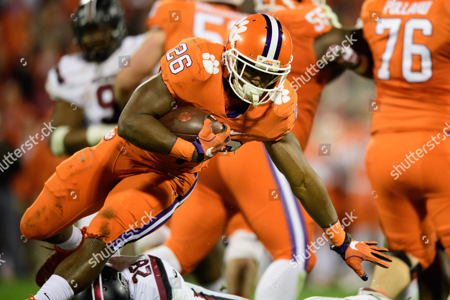 Clemson Running Back Adam Choice 26 Editorial Stock Photo - Stock Image ...