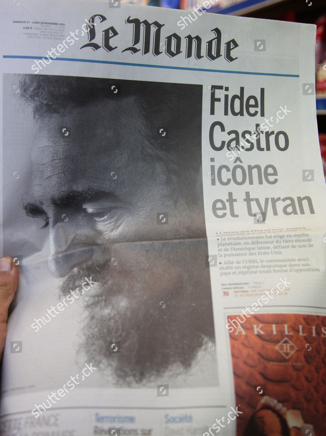 Le Monde Editorial Stock Photo - Stock Image | Shutterstock