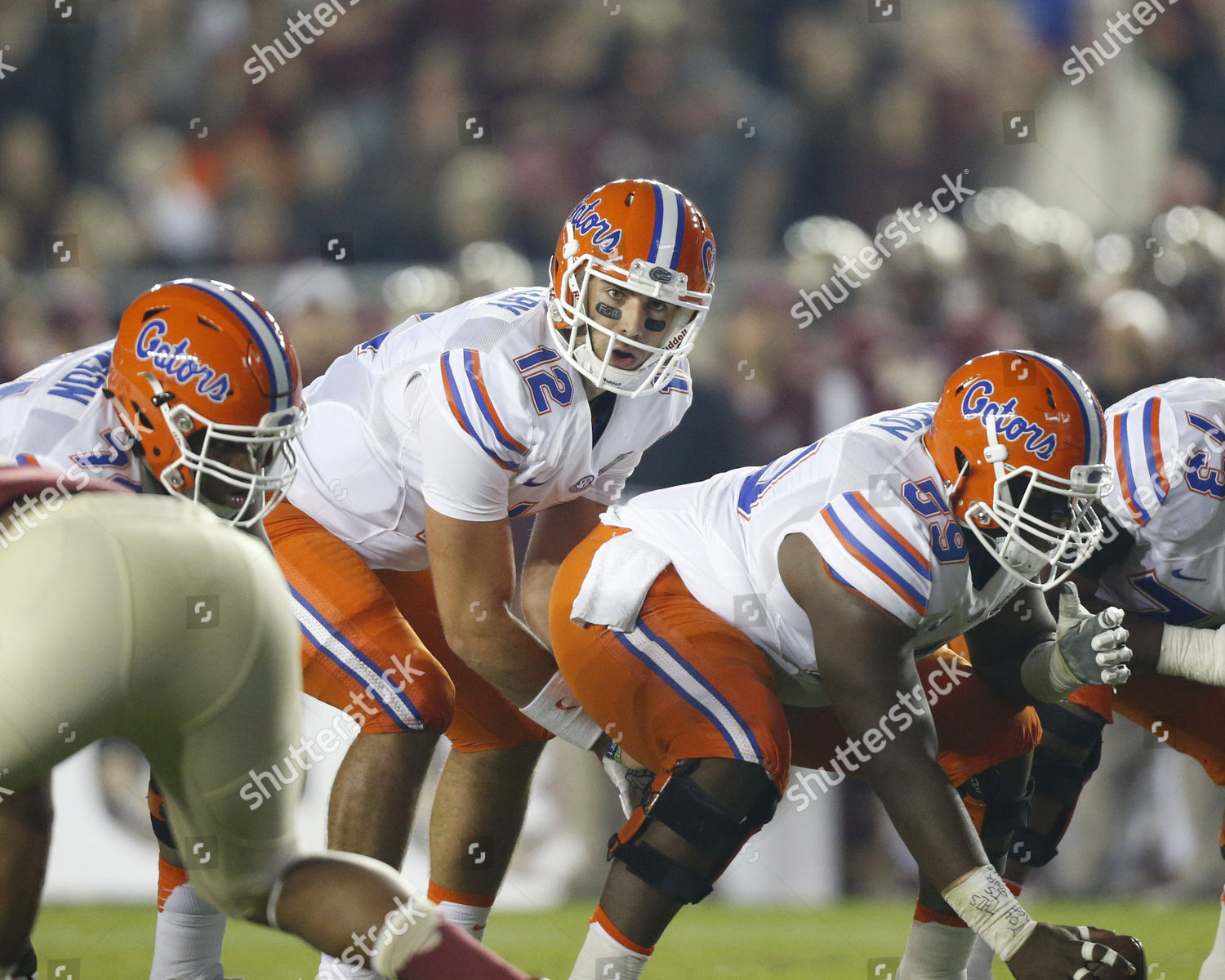University Florida Quarterback Austin Appleby 12 Editorial Stock Photo ...