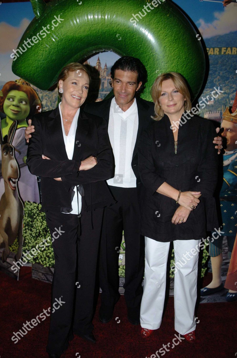 Uk Premiere Shrek 2 Empire Leicester Editorial Stock Photo - Stock ...