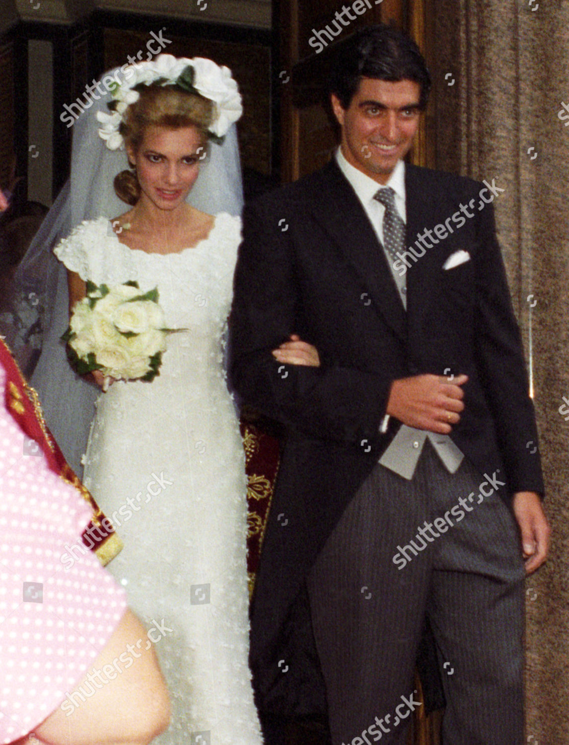 Wedding Aritta Livanos Giorgios Vardinoyannis Greek Editorial Stock ...