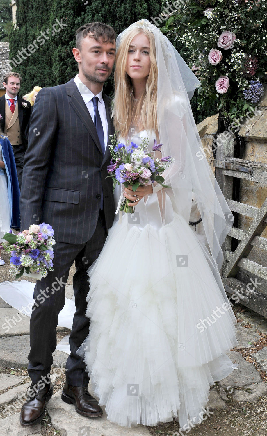 Wedding Lady Mary Charteris Robbie Furze Editorial Stock Photo - Stock ...