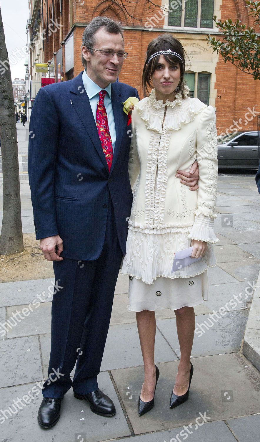 WEDDING MARINA HANBURY NED LAMBTON EARL Editorial Stock Photo - Stock ...