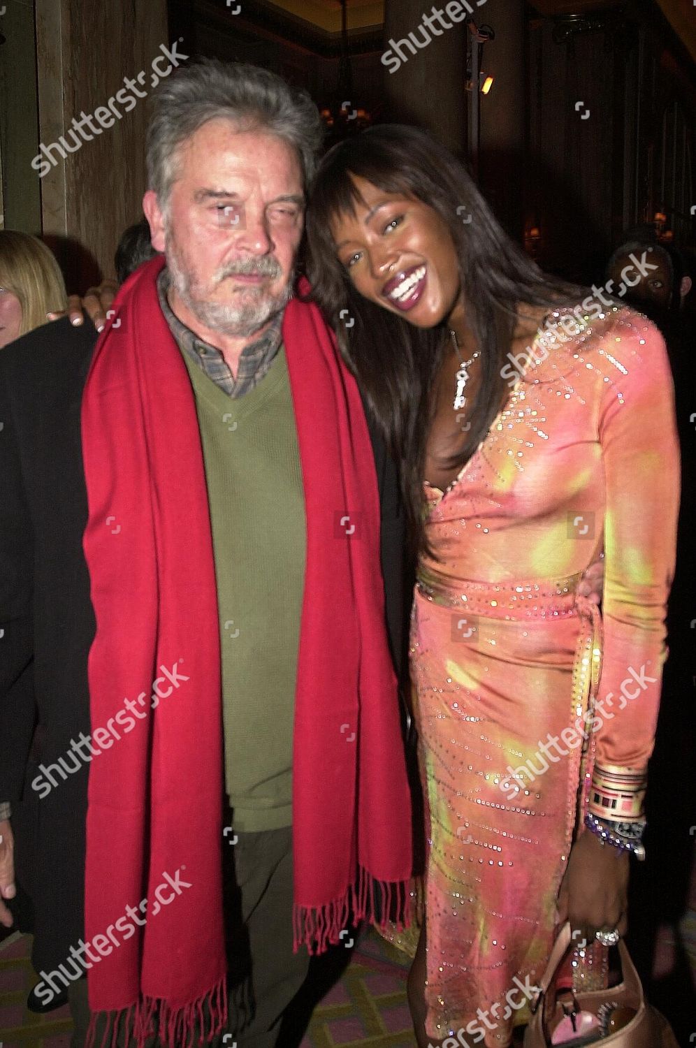 Vogue Gold Party Ritz Hotel Naomi Editorial Stock Photo - Stock Image ...
