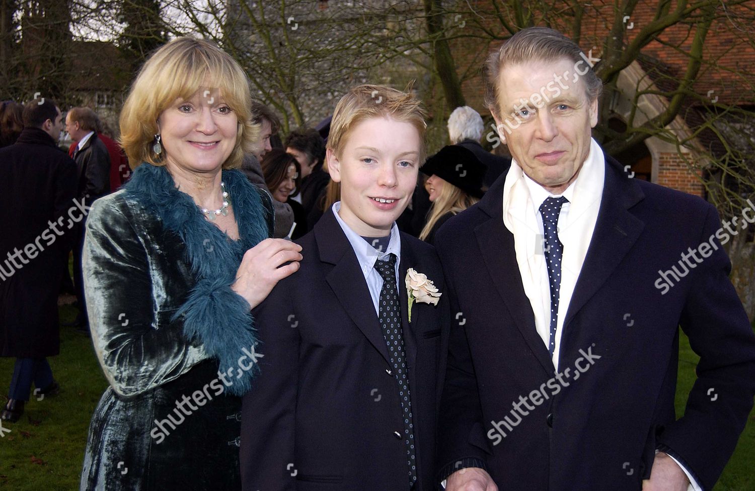 Joanna David Edward Fox Their Son Editorial Stock Photo - Stock Image ...