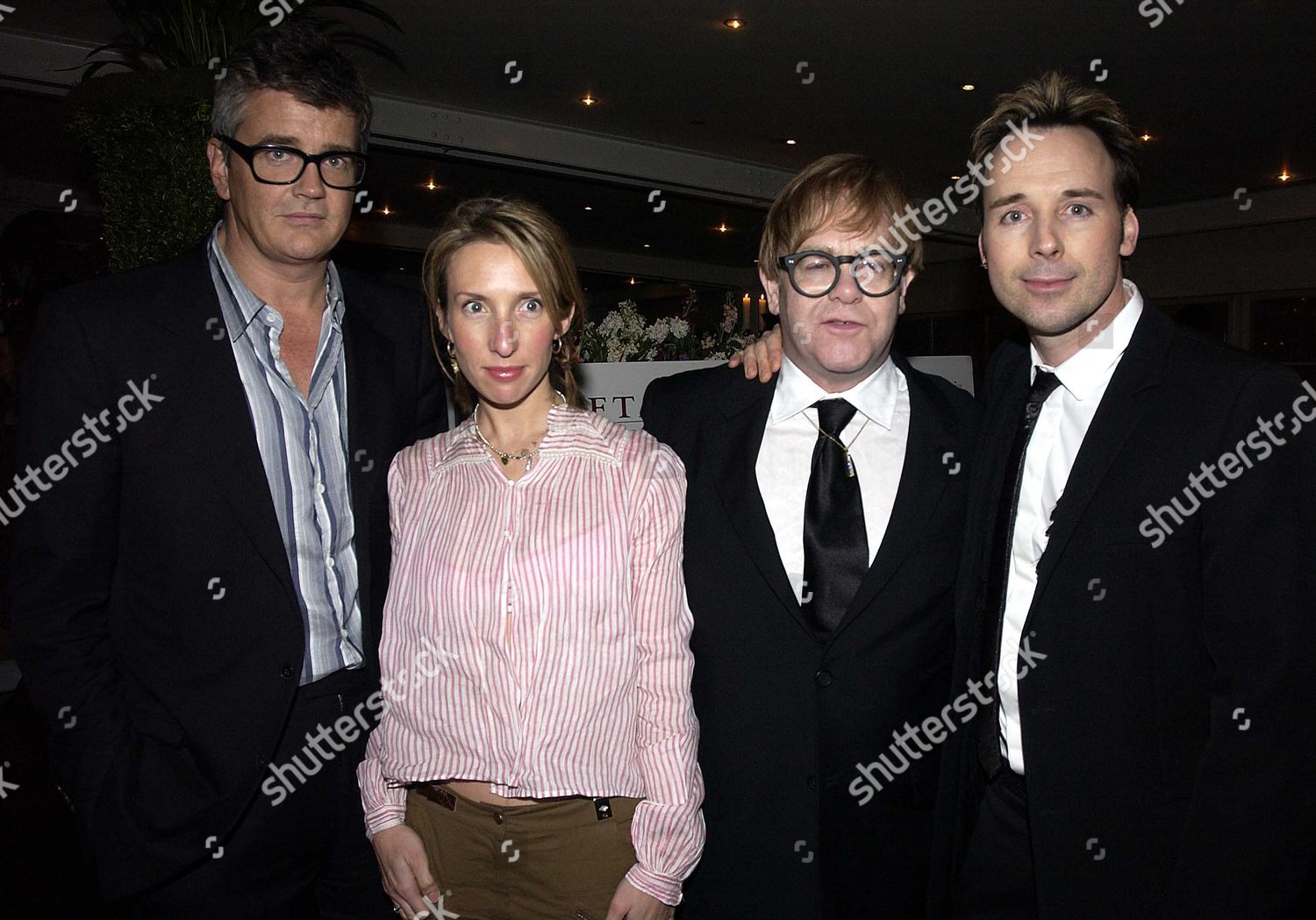 Jay Jopling Sam Taylor Wood Elton Editorial Stock Photo - Stock Image ...