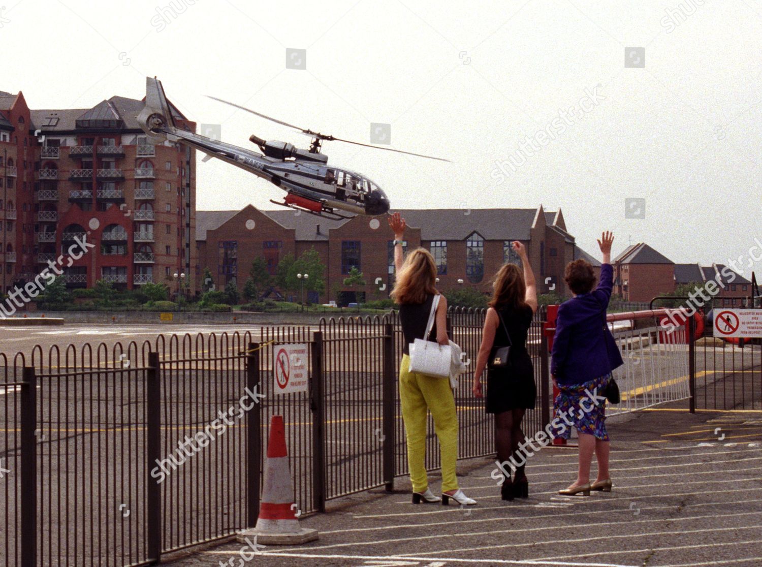 Lady Dale Kanga Tryon Battersea Heliport Editorial Stock Photo - Stock ...
