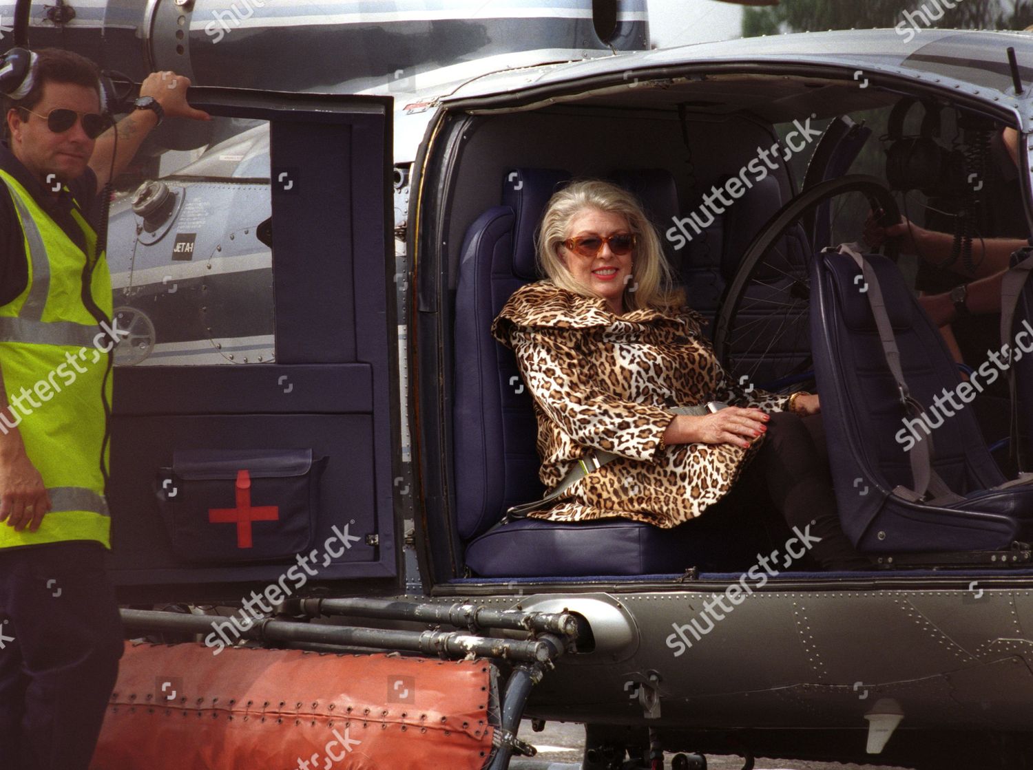 Lady Dale Kanga Tryon Battersea Heliport Editorial Stock Photo - Stock ...