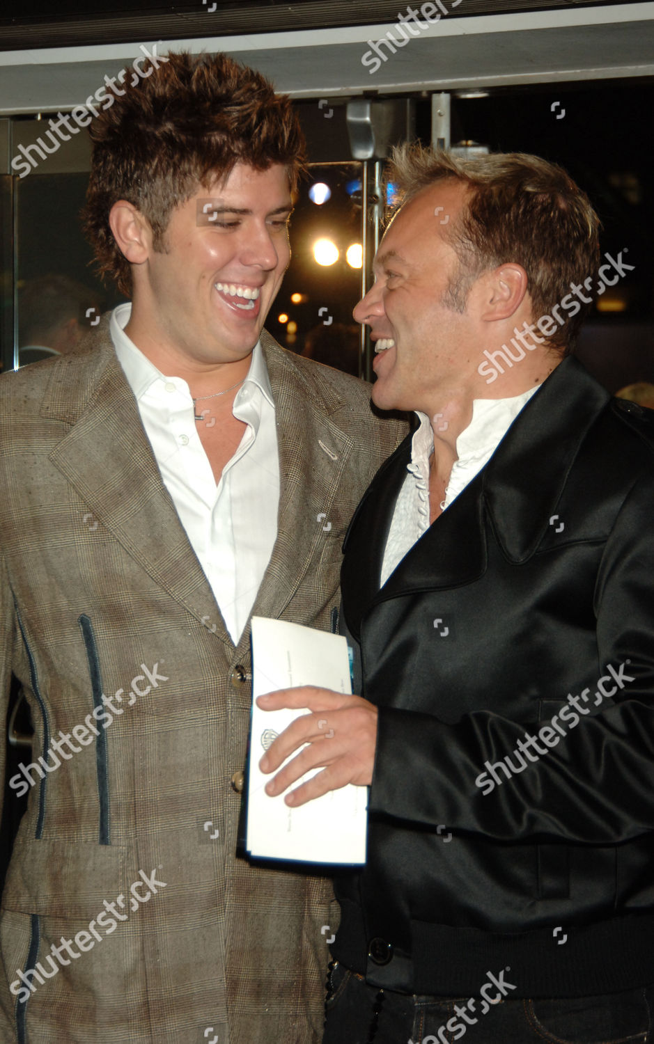 Graham Norton His Boyfriend Kristian Seeber Editorial Stock Photo ...