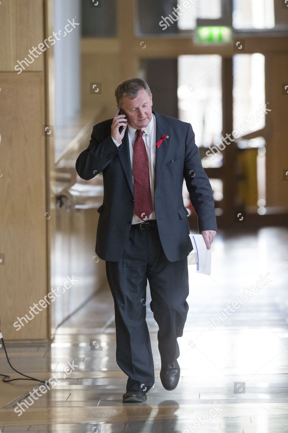 Alex Rowley Deputy Leader Scottish Labour Editorial Stock Photo - Stock ...