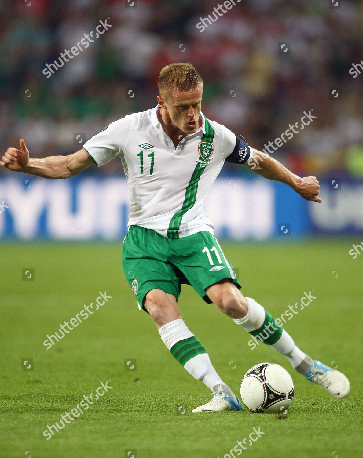 Damien Duff Ireland During Game Which Editorial Stock Photo - Stock ...