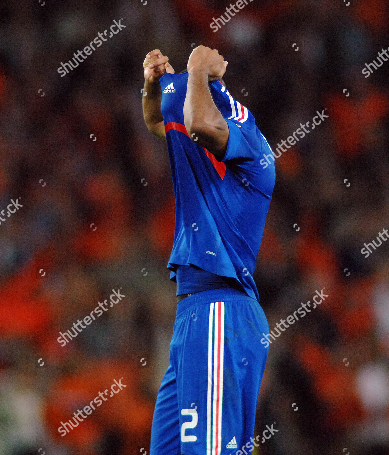 Thierry Henry France Covers His Head Editorial Stock Photo - Stock ...