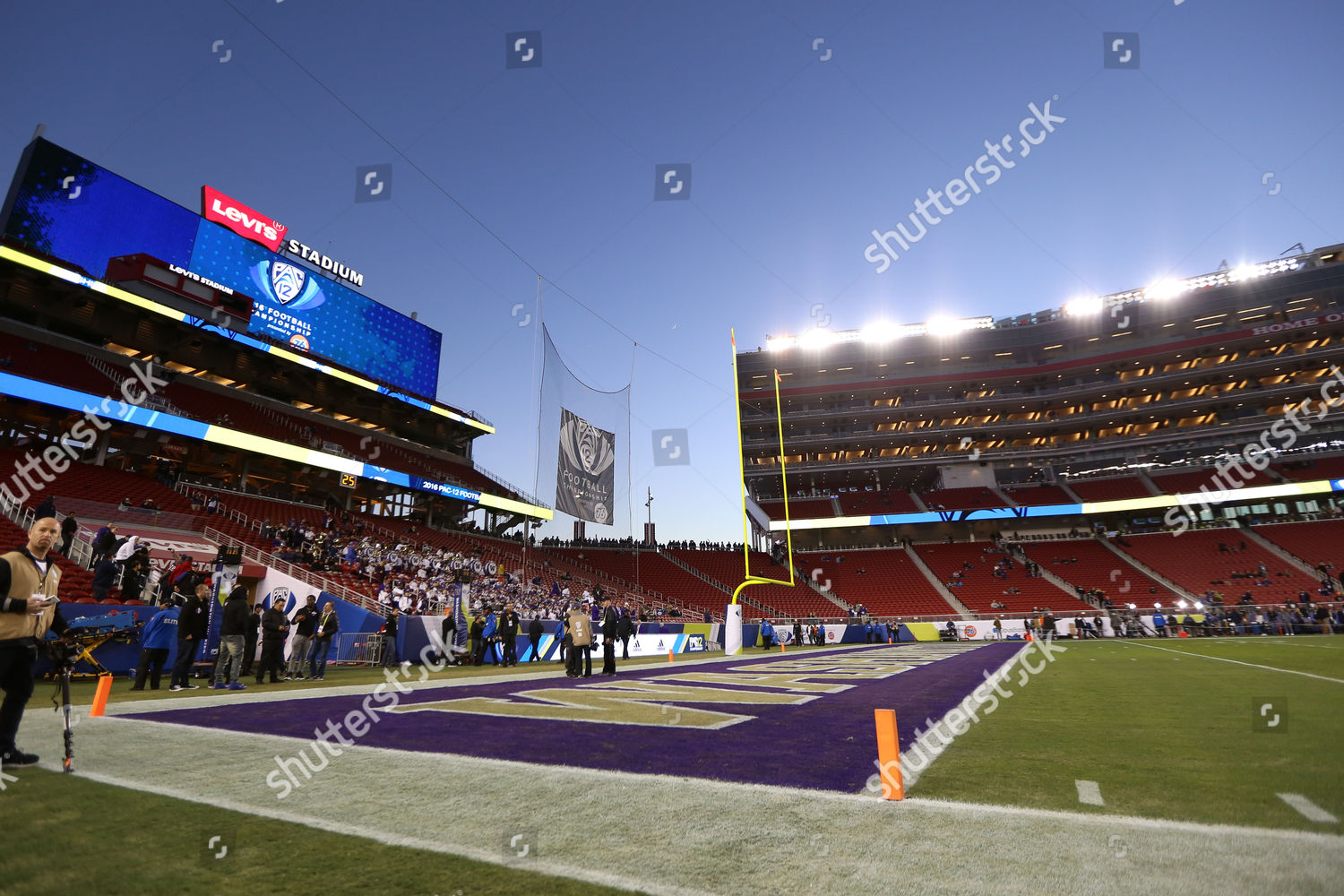 Levis Stadium Prior Pac12 Championship Game Editorial Stock Photo ...