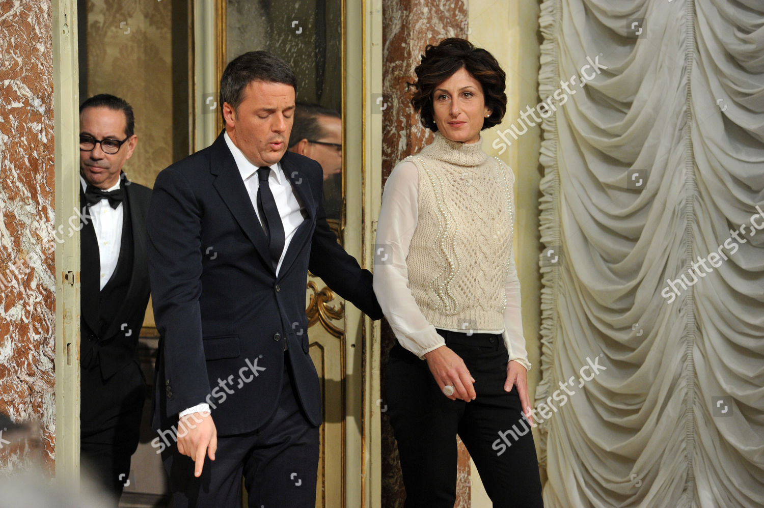 Agnese Landini Matteo Renzi Editorial Stock Photo - Stock Image ...