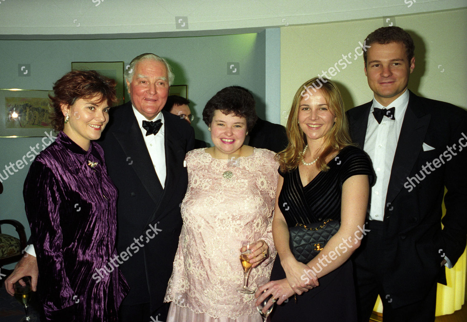 Lord Rothermere His Children Daughter Inlaw Editorial Stock Photo ...