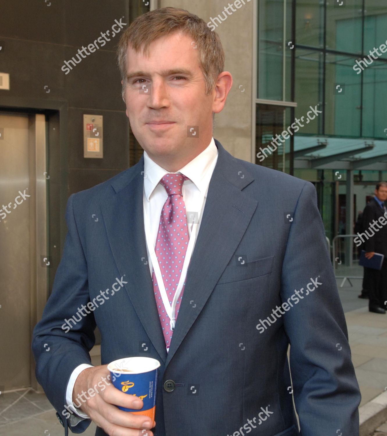 Recent Portraits Tim Allan Tony Blairs Editorial Stock Photo - Stock ...