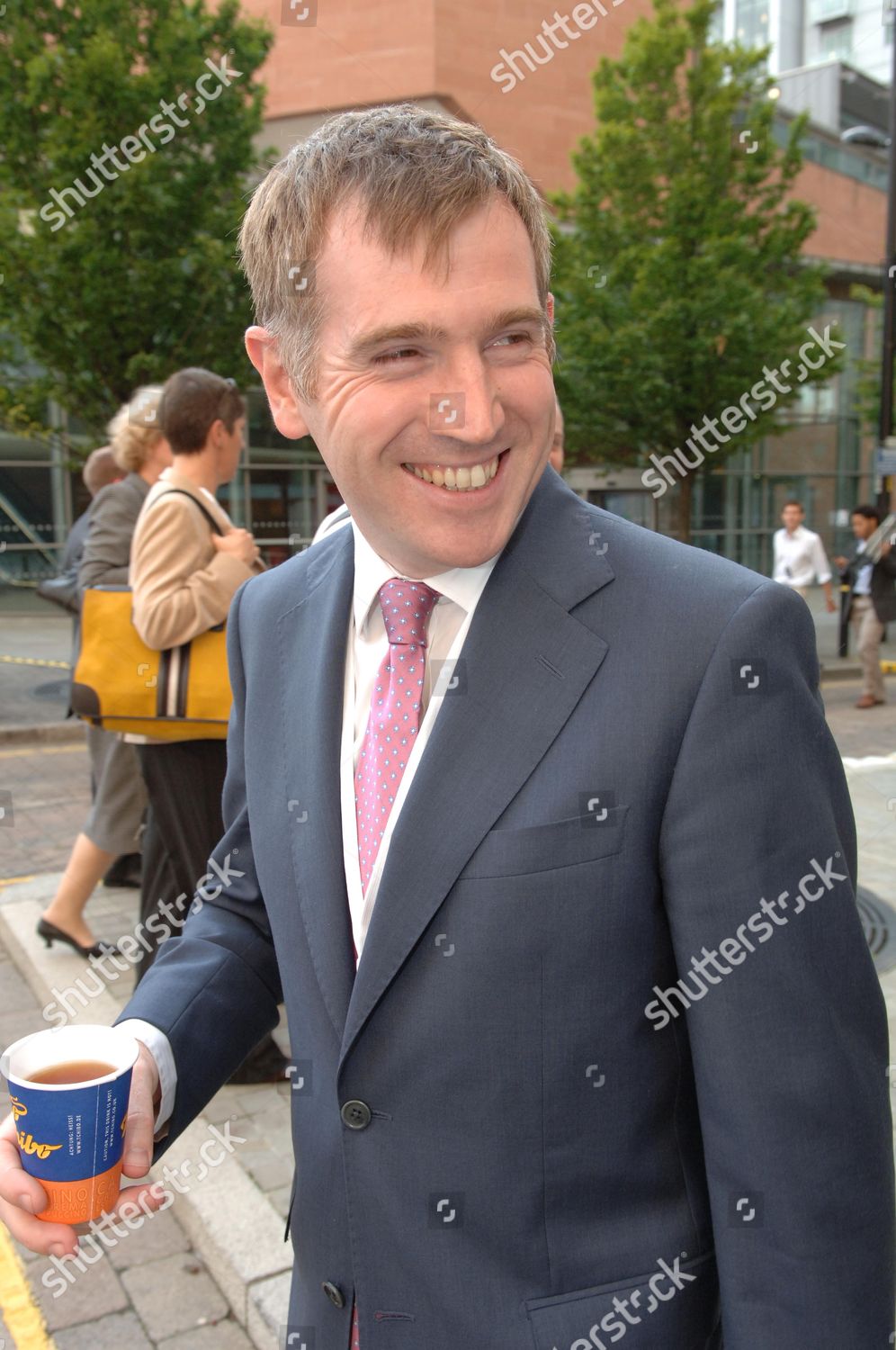 Recent Portraits Tim Allan Tony Blairs Editorial Stock Photo - Stock ...