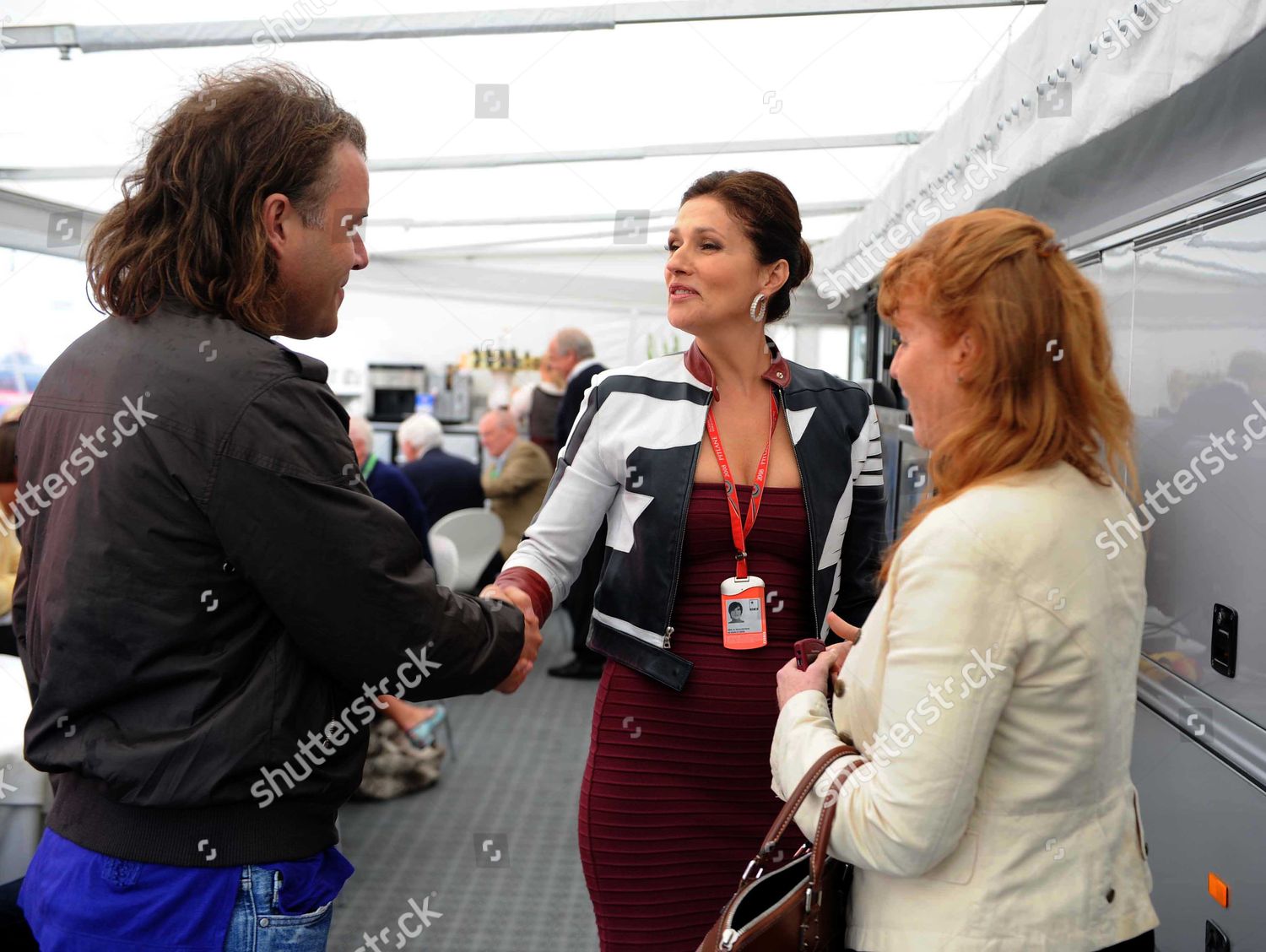 British Grand Prix Silverstone Sarah Ferguson Editorial Stock Photo ...