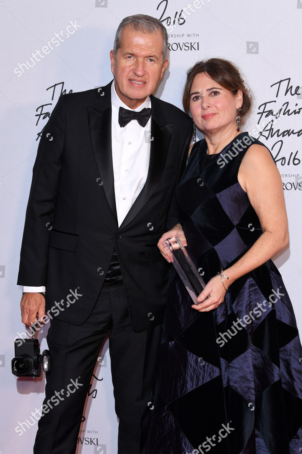 Alexandra Shulman Special Recognition Vogue Mario Editorial Stock Photo ...