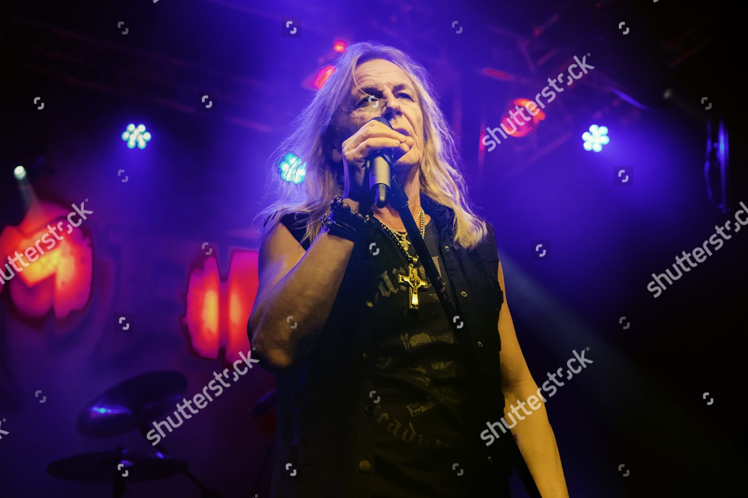 Pretty Maids Vocalist Ronnie Atkins Editorial Stock Photo - Stock Image ...