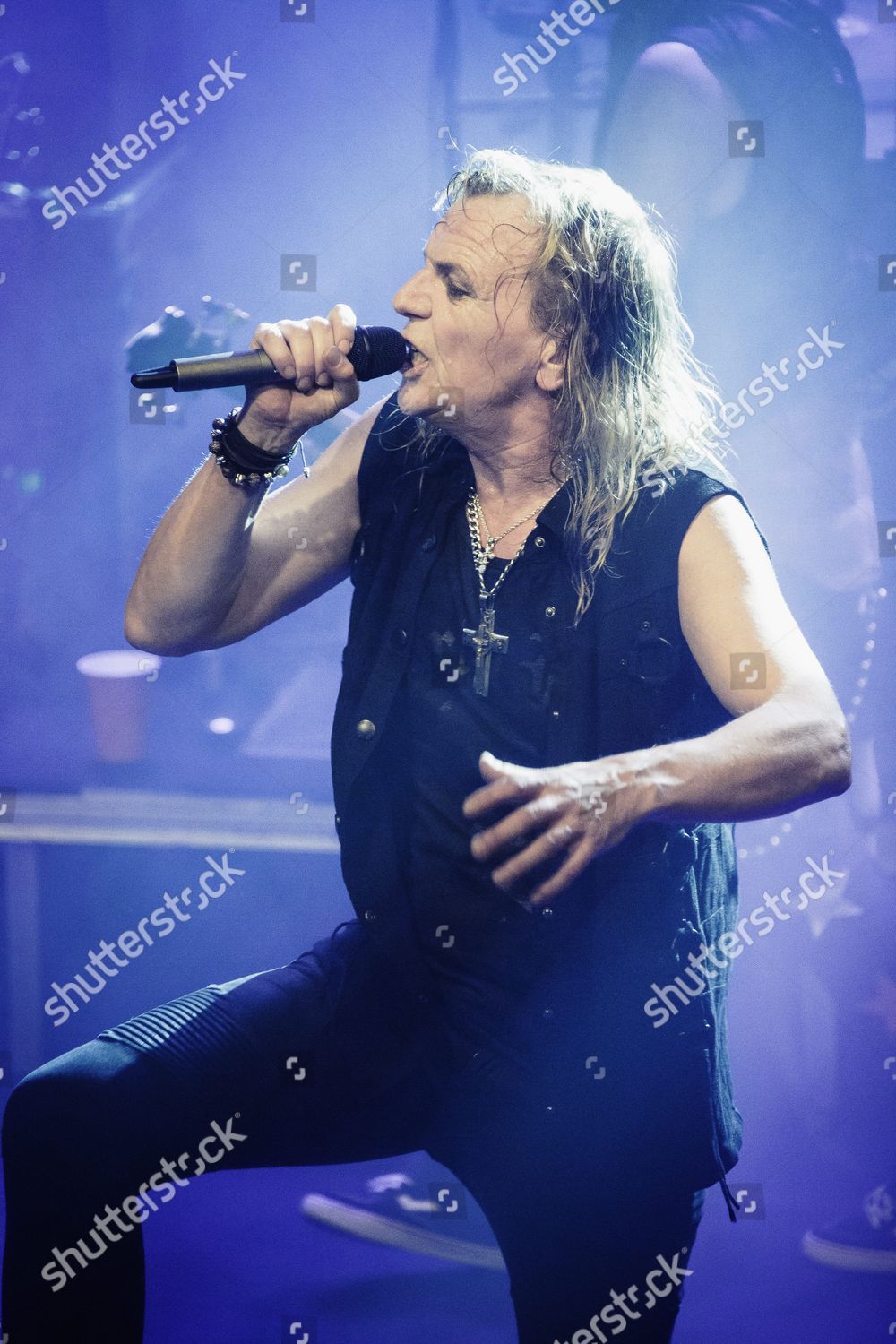 Pretty Maids Vocalist Ronnie Atkins Editorial Stock Photo - Stock Image ...