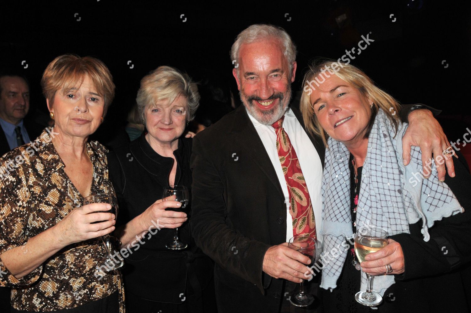 Brigit Forsyth Julia Mckenzie Simon Callow Editorial Stock Photo ...