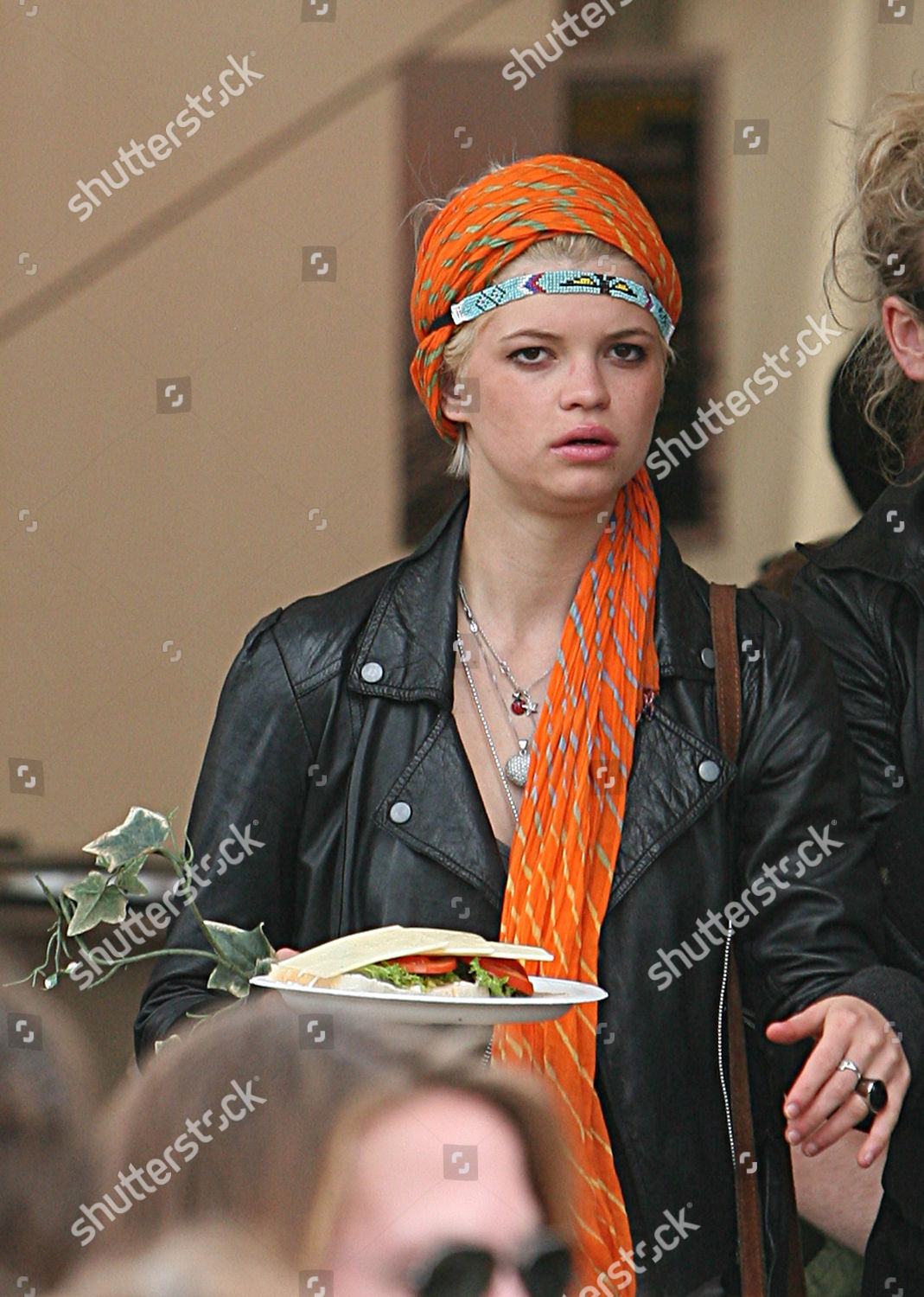 Glastonbury Festival Backstage Hospitality Area Pixie Editorial Stock ...