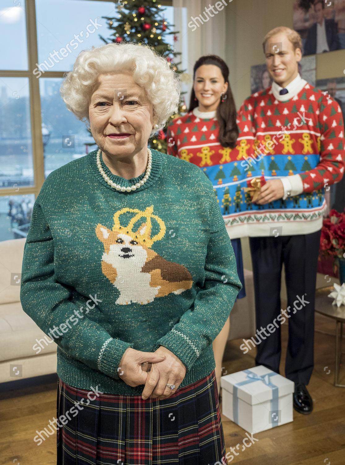 Queen Elizabeth Ii Wax Figure Editorial Stock Photo - Stock Image ...