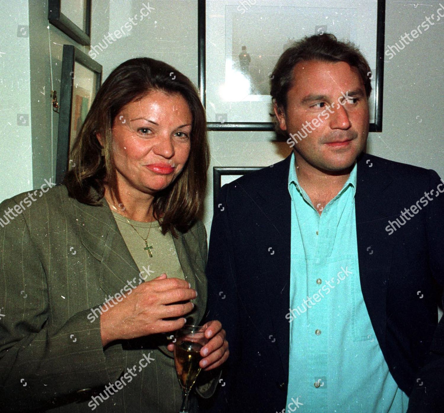 Constantine Niarchos Silva Martins Opening Exhibition Editorial Stock ...