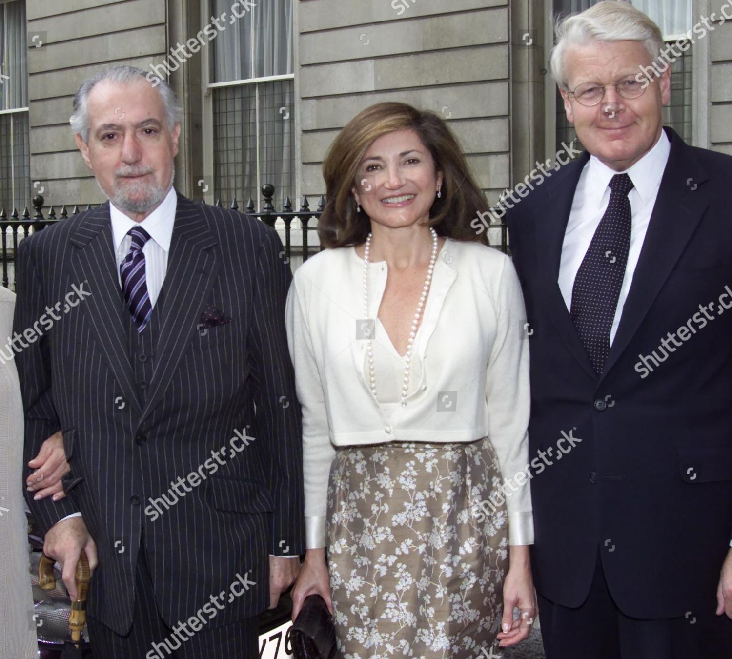 Harry Hyams His Godduaghter Dorrit Moussaieff Editorial Stock Photo ...