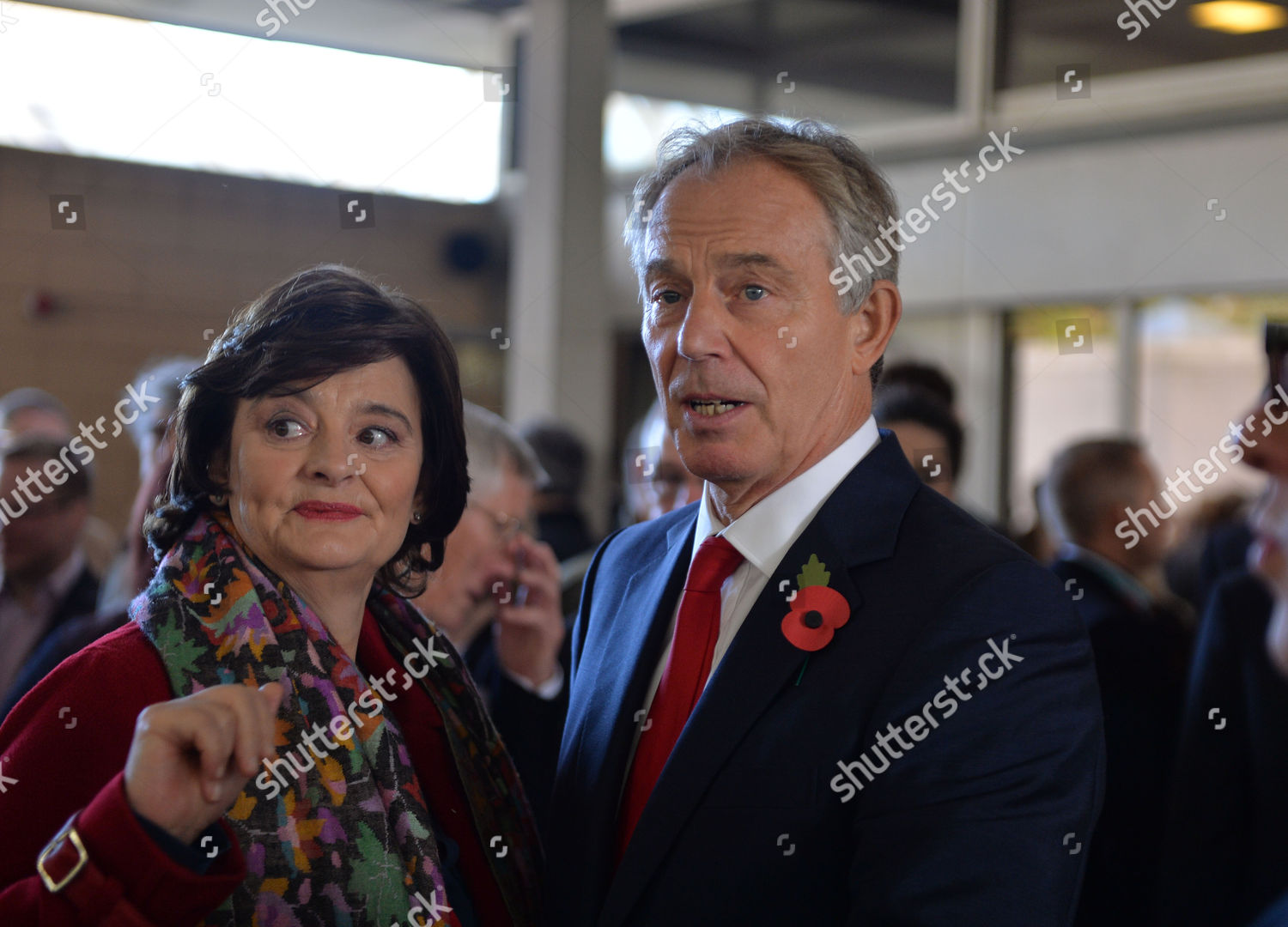 Funeral Paul Cottingham Partner Lord Michael Editorial Stock Photo ...