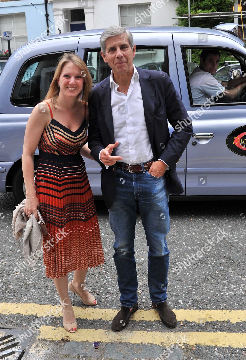 Elisabeth Murdoch Matthew Freud House Warming Editorial Stock Photo ...
