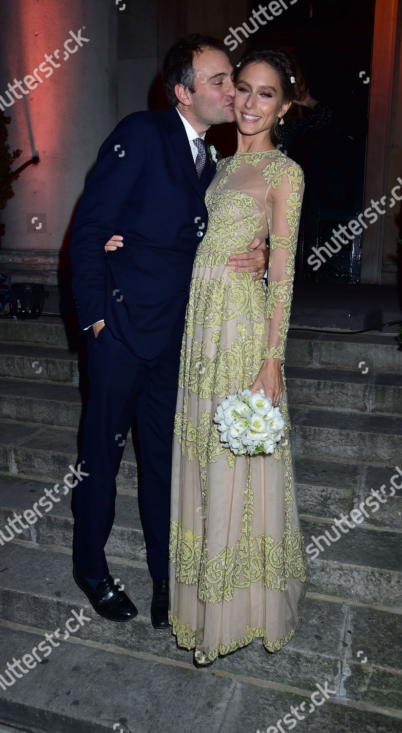 Wedding Ben Goldsmith Jemima Jones Marriage Editorial Stock Photo ...