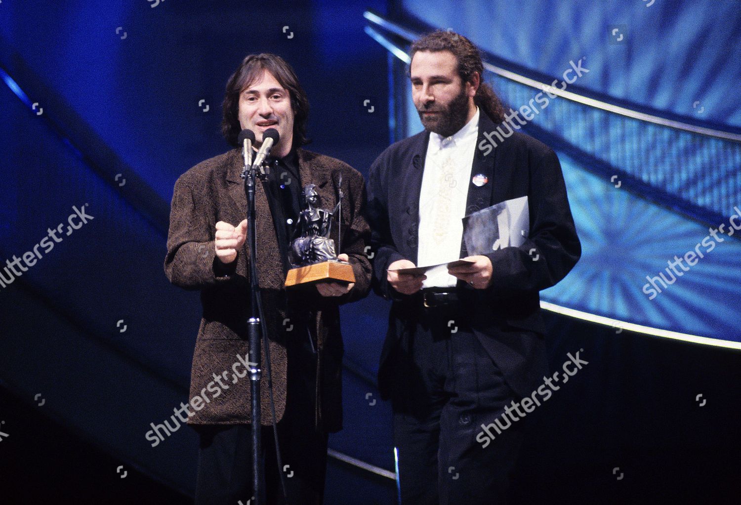 Brit Awards Lol Creme Kevin Godley Editorial Stock Photo - Stock Image ...