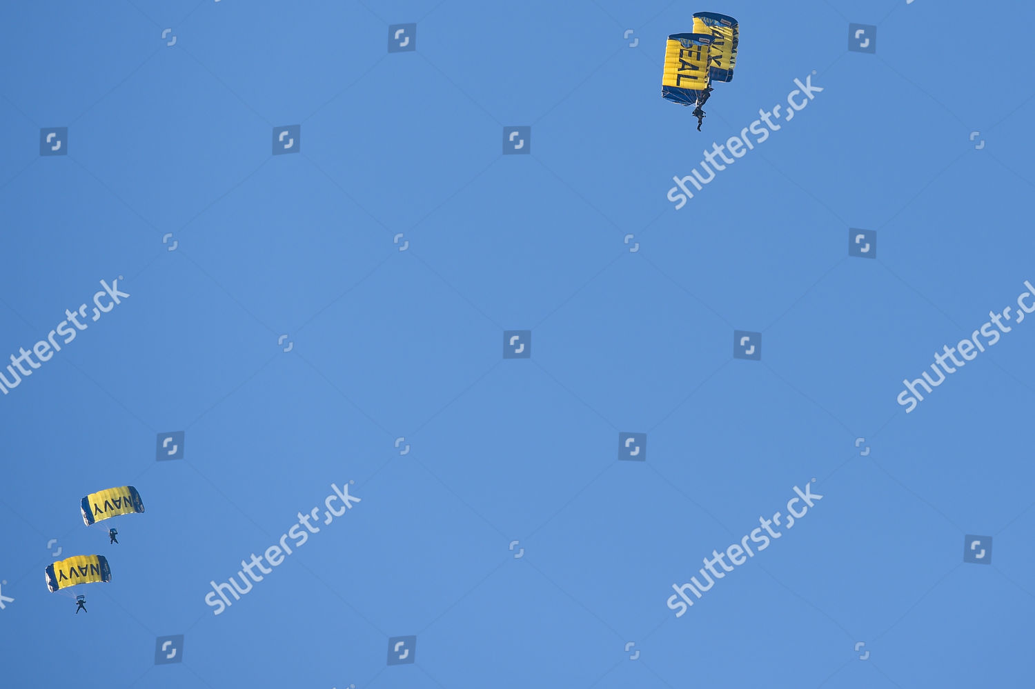 Navy Seal Parachute Team Leap Frogs Editorial Stock Photo - Stock Image ...