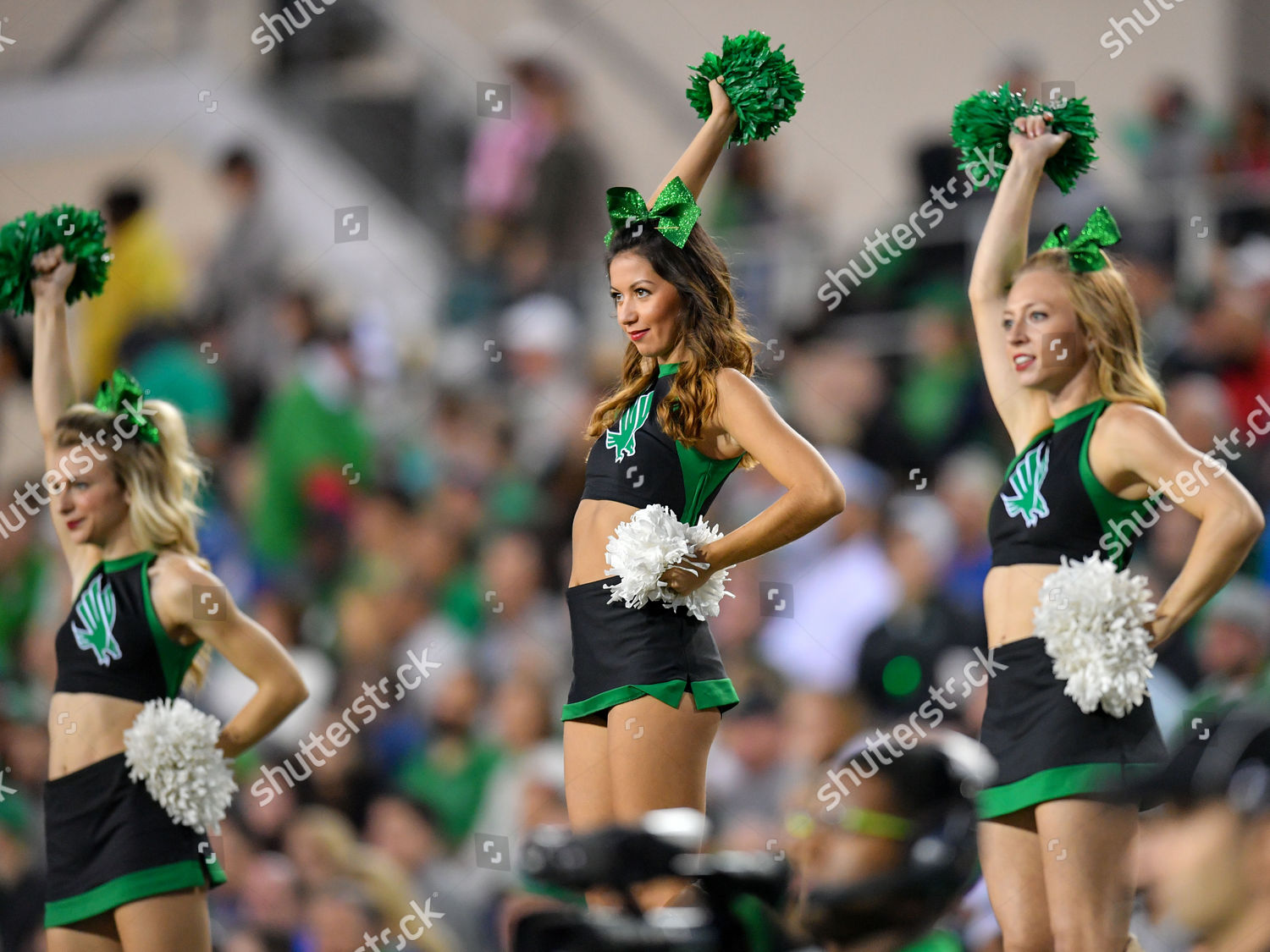 Th North Texas Cheerleaders During Ncaa Editorial Stock Photo - Stock ...