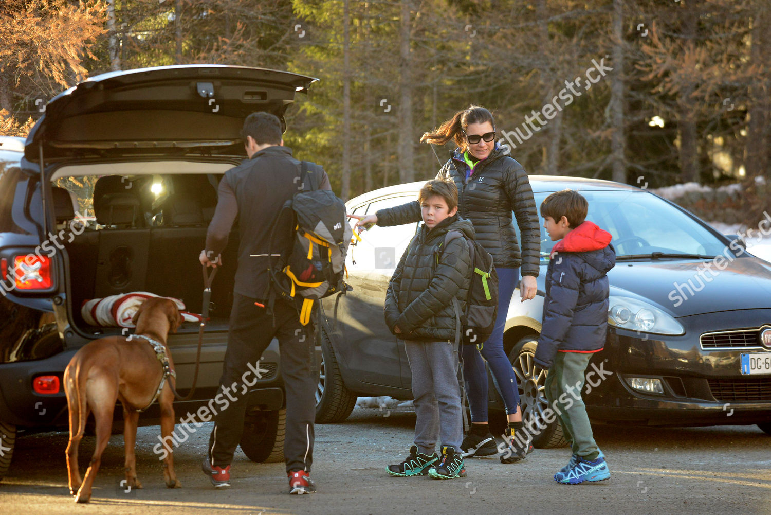 Alena Seredova Comrade Alessandro Nasi Children Editorial Stock Photo ...