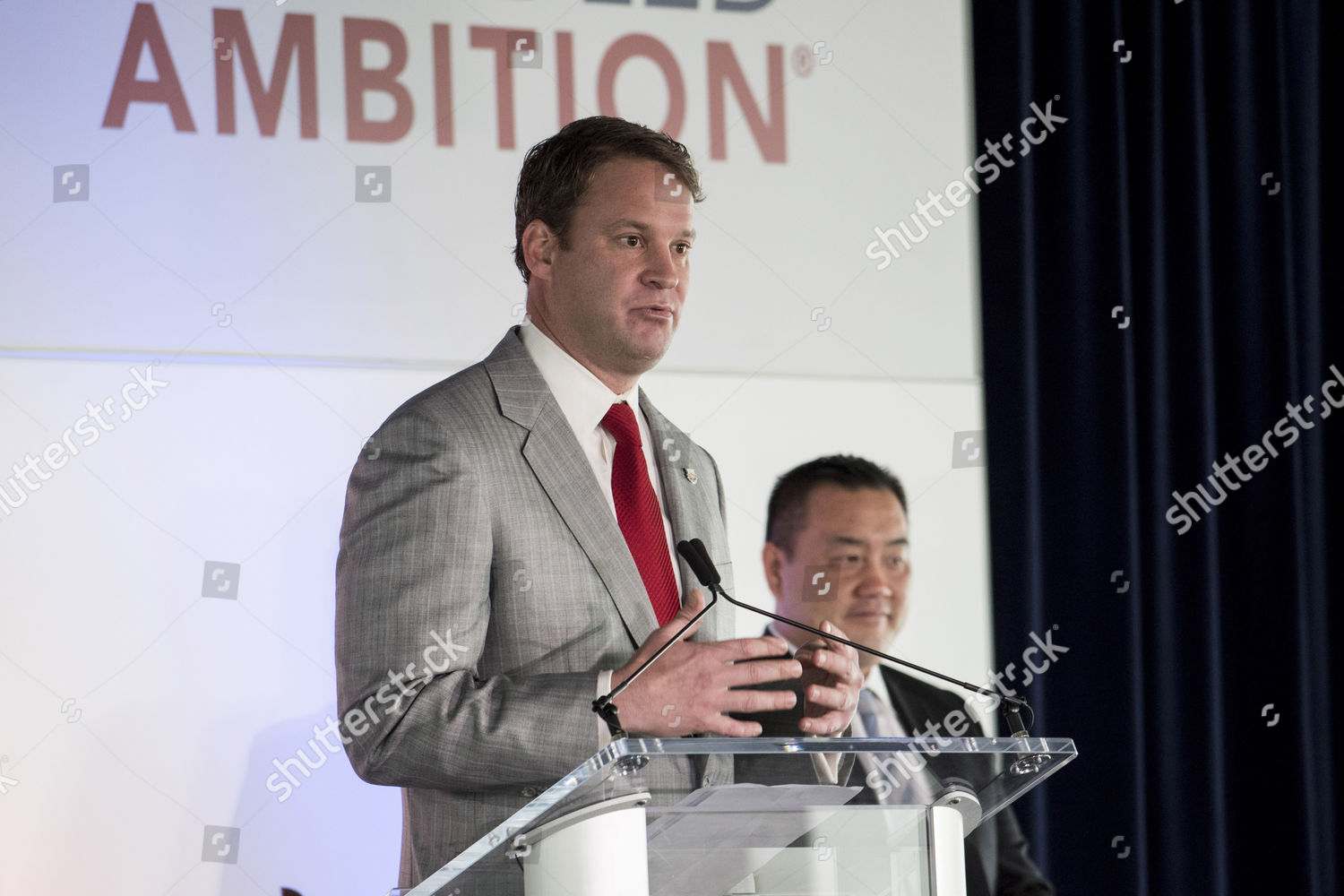 Athletic Director Pat Chun Watches Lane Editorial Stock Photo - Stock ...