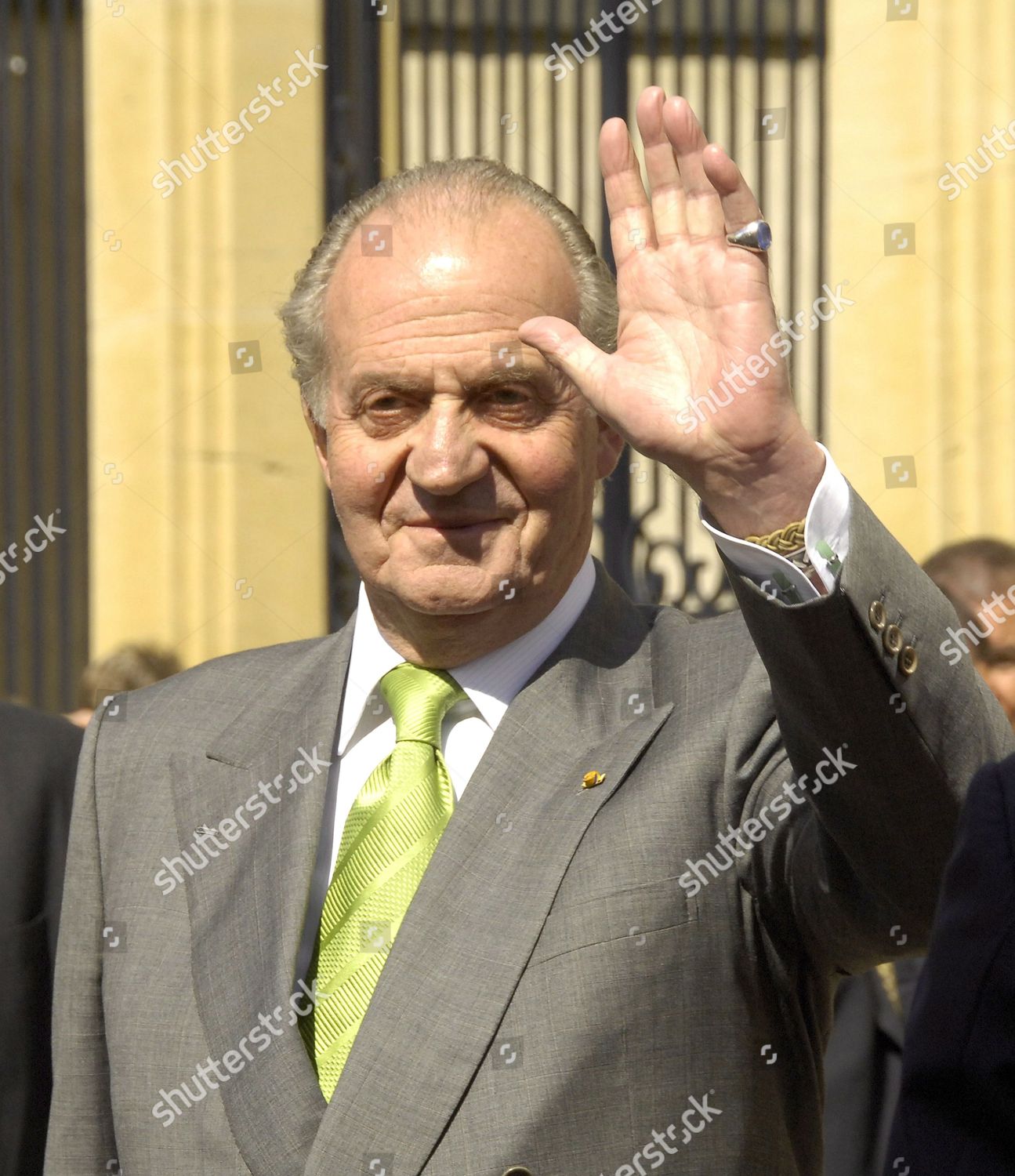 King Juan Carlos Spain Waves Crowd Editorial Stock Photo - Stock Image ...