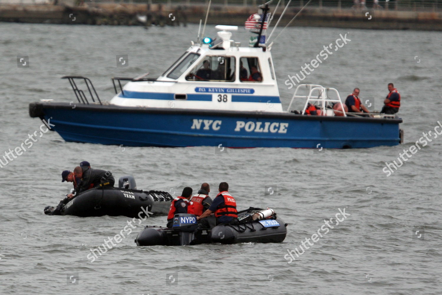 Nypd Police Rescue Boat S C Editorial Stock Photo - Stock Image ...