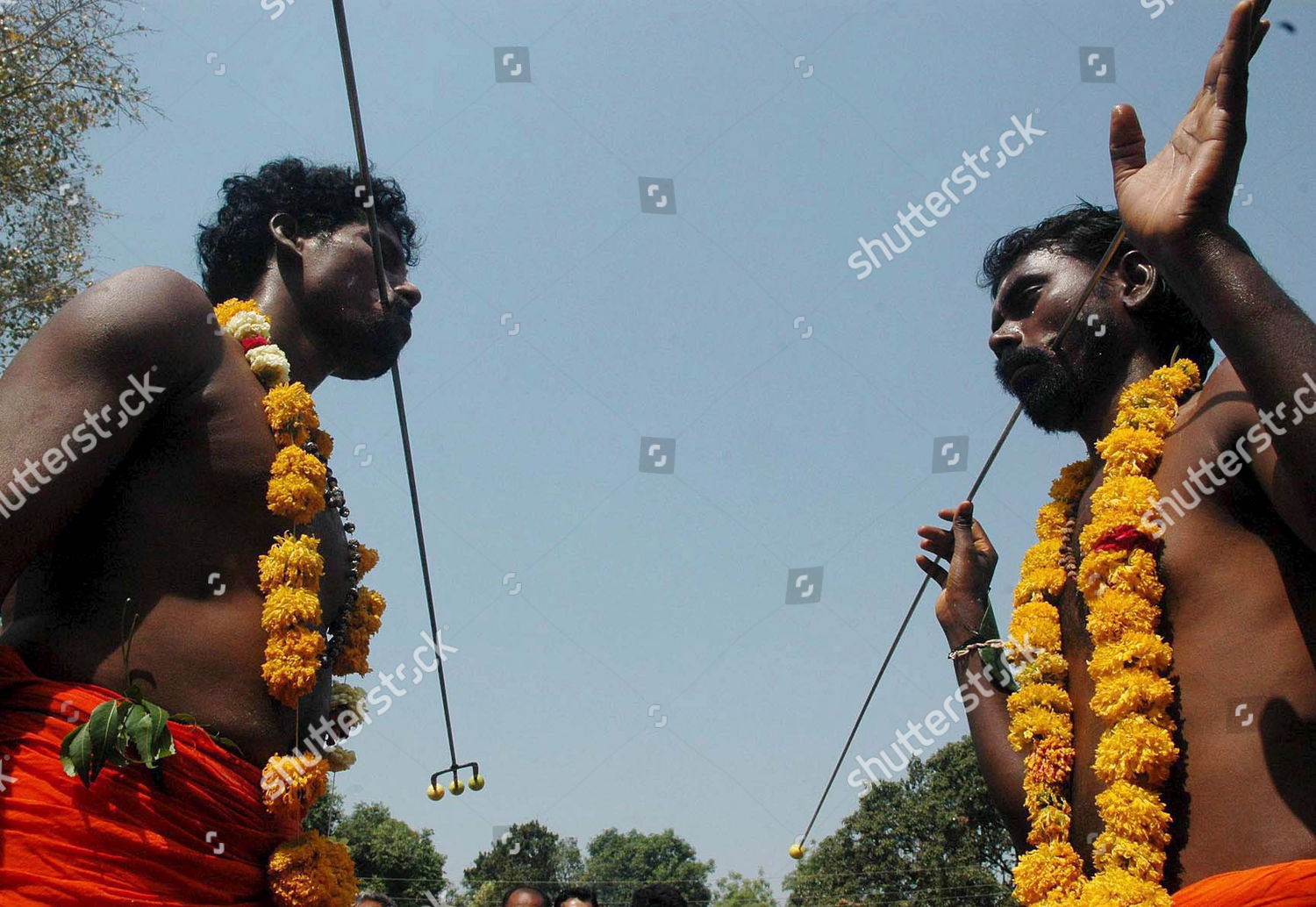 Tamil Devotees Pierced Skewers Across Their Editorial Stock Photo ...