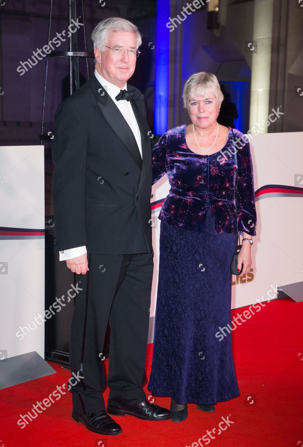 SIR MICHAEL FALLON MP WIFE WENDY Editorial Stock Photo - Stock Image ...